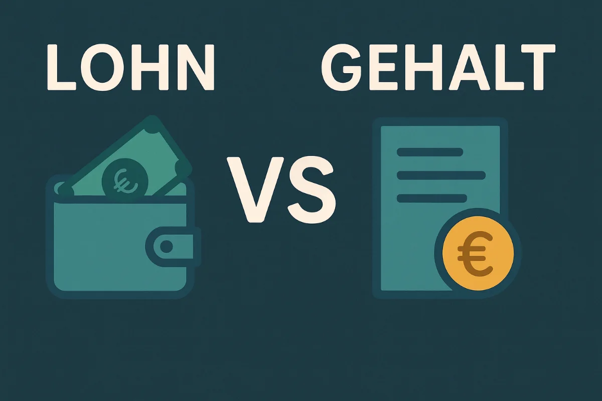 Was ist der Unterschied zwischen Lohn und Gehalt?